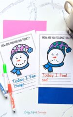 Snowman Feelings Chart: A Fun Tool to Teach Kids about Emotions