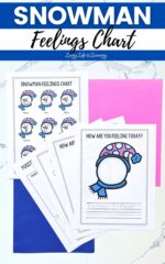 Snowman Feelings Chart: A Fun Tool to Teach Kids about Emotions