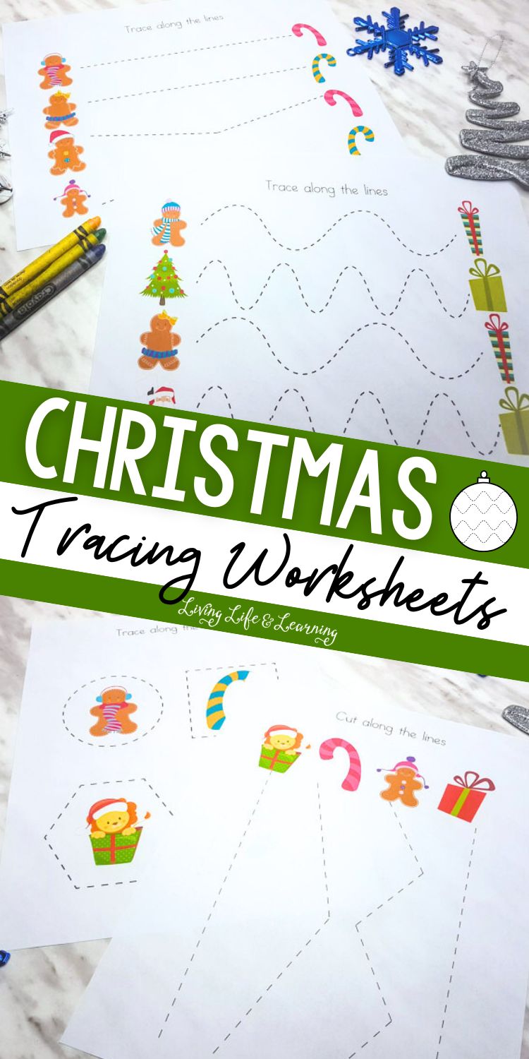 Boost Fine Motor Skills with Christmas Tracing Worksheets