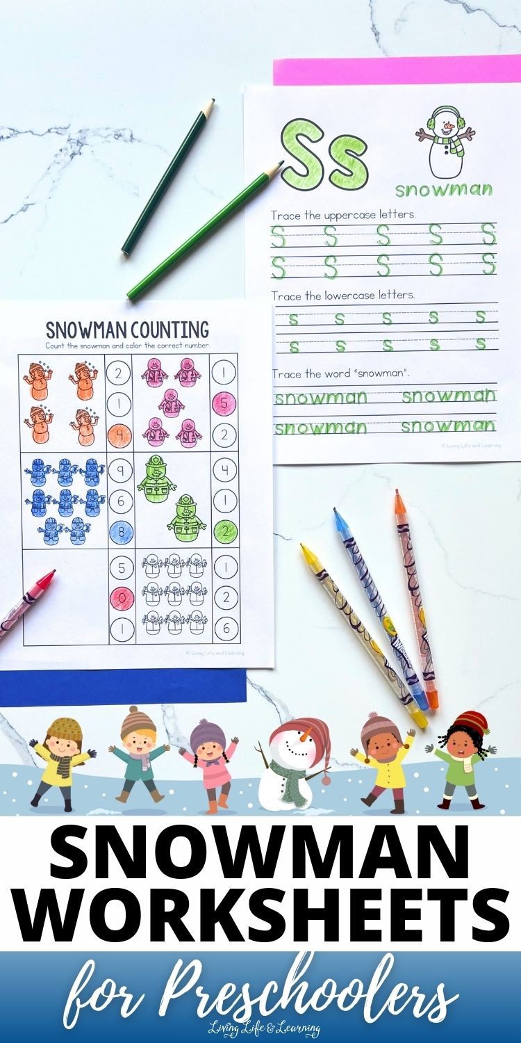Snowman Worksheets for Preschoolers: A Fun Frosty Adventure