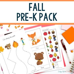 Fall Leaves Coloring Pages for Kindergarten Learning