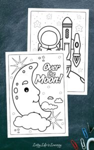 Moon Coloring Pages: Explore the Night Sky with Fun!