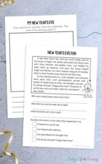 New Year Activity Sheets: Fun and Educational Printable for Kids