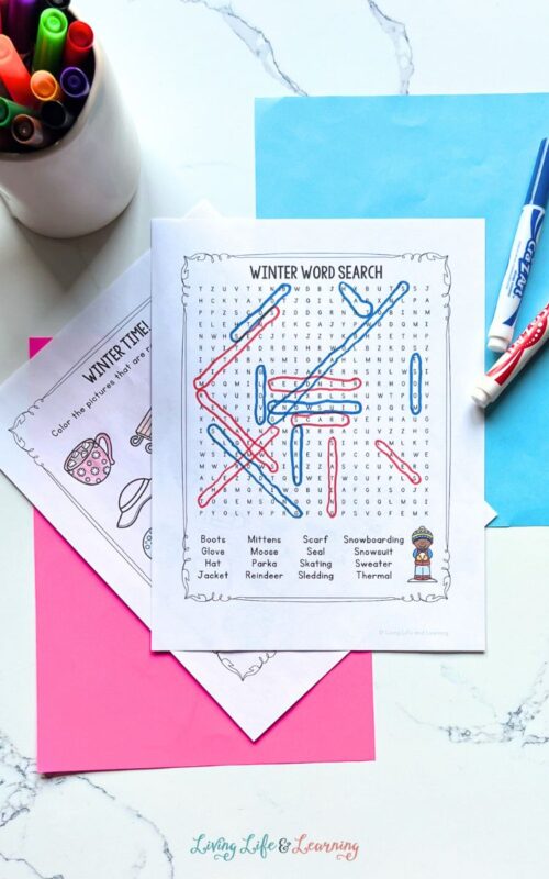 Exciting Winter Activity Sheets: Learn and Have Fun Indoors