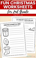 Christmas Worksheets for 2nd Grade: Mixing Fun and Learning