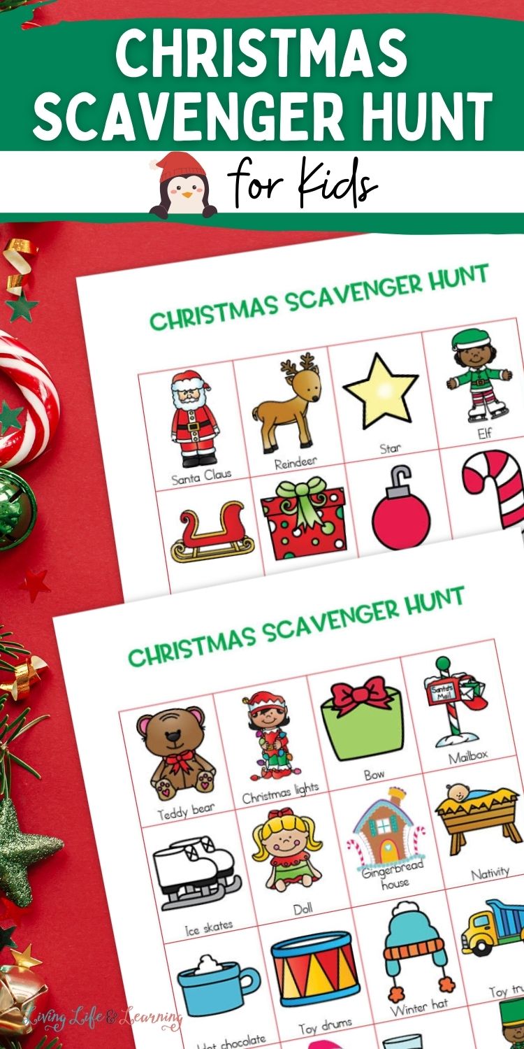 Enjoy the Holidays with a Christmas Scavenger Hunt for Kids