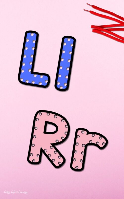 Engaging Alphabet Lacing Cards for Fine Motor Skill Development