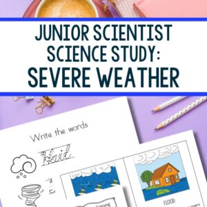 Understanding Severe Weather: Kindergarten Worksheets