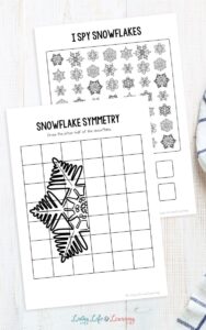 Snowflake Activity Sheets to Enhance Winter Learning