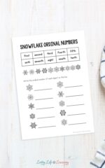 Snowflake Activity Sheets to Enhance Winter Learning