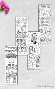 Valentine's Day Printable Bookmarks: Fun Crafting Activity for Kids