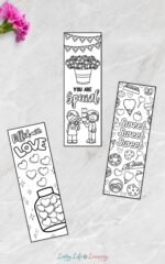 Valentine's Day Printable Bookmarks: Fun Crafting Activity for Kids