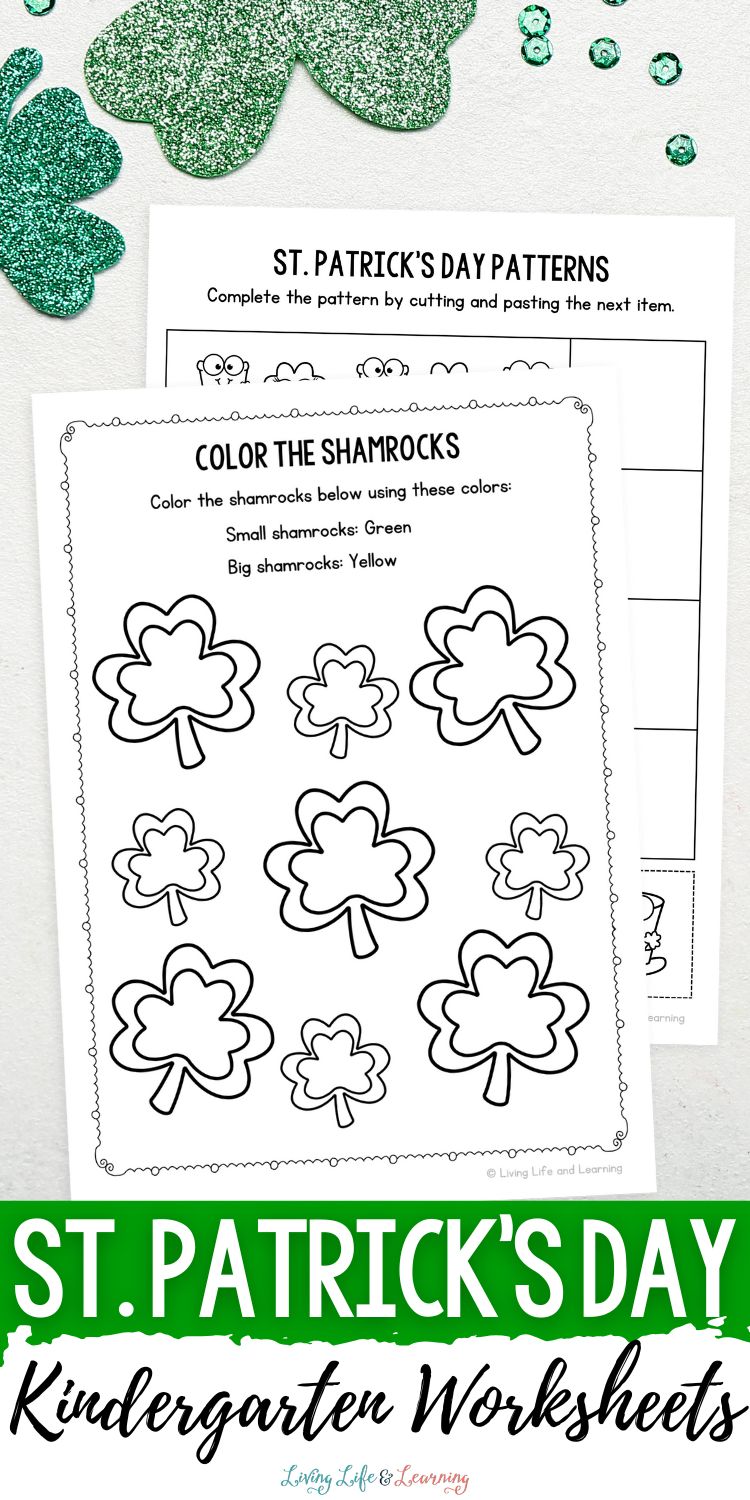 St. Patrick's Day Kindergarten Worksheets: Make Learning Fun