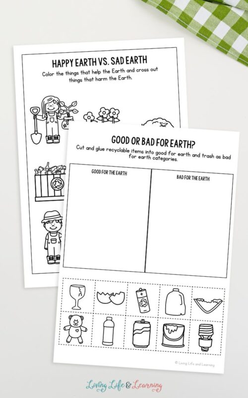 Earth Day Printable for Kindergarten: Engaging and Fun Pages