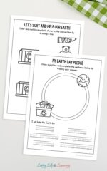 Earth Day Printable for Kindergarten: Engaging and Fun Pages