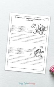 Spring Handwriting Worksheets: Engage Young Learners