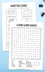 Cloud Identification Worksheets for Kids (Free Printable Pack)