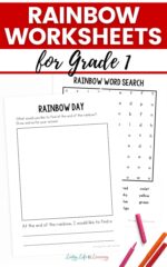 Rainbow Worksheets for Grade 1: Explore Colors in a Fun Way