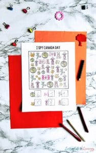 Canada Day Activity Sheets to Teach Canadian Traditions
