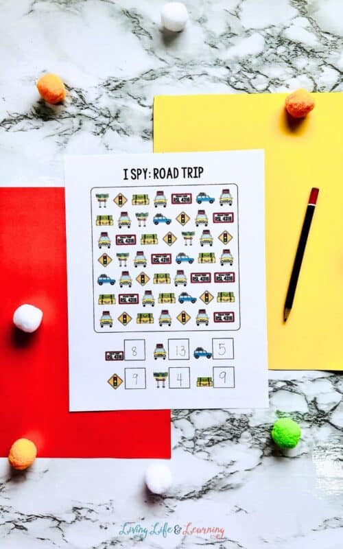 I Spy Road Trip Printables: Keep Kids Entertained While Travelling