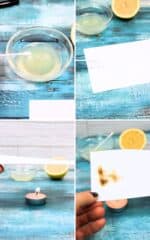 Invisible Ink Experiment: Uncover Hidden Messages