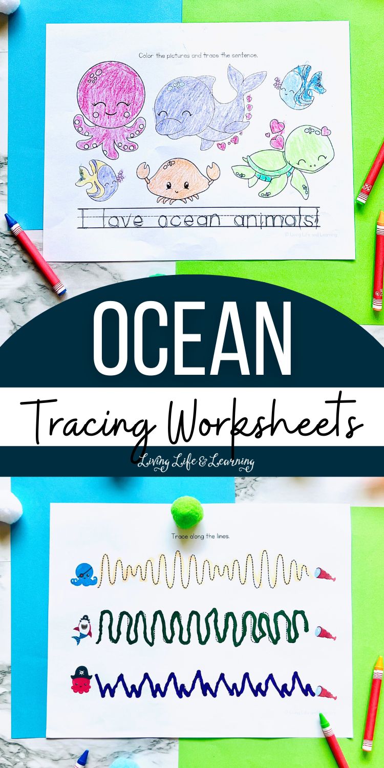 Ocean Tracing Worksheets for Fun Learning Adventures