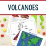 Parts of a Volcano Worksheets for Earth Science