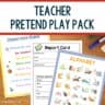 Shape Size Sorting Printables for Vocabulary and Early Math Skills