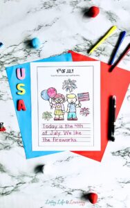 4th of July Handwriting Worksheets for Engaging Summer Learning