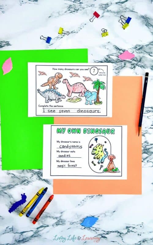 Dinosaur Booklet Printable: Educational and Fun