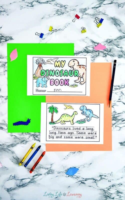 Dinosaur Booklet Printable: Educational and Fun