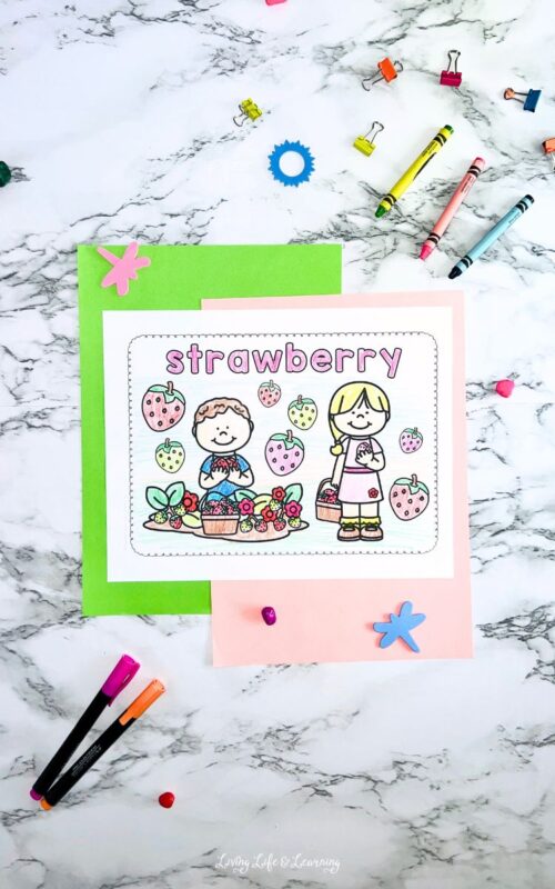 Strawberry Worksheets for Kindergarten: Free Printables for Kids