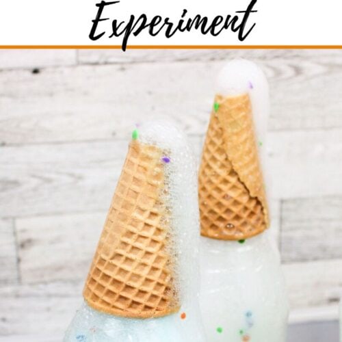 Ice Cream Volcano Experiment: Creative Summer Fun