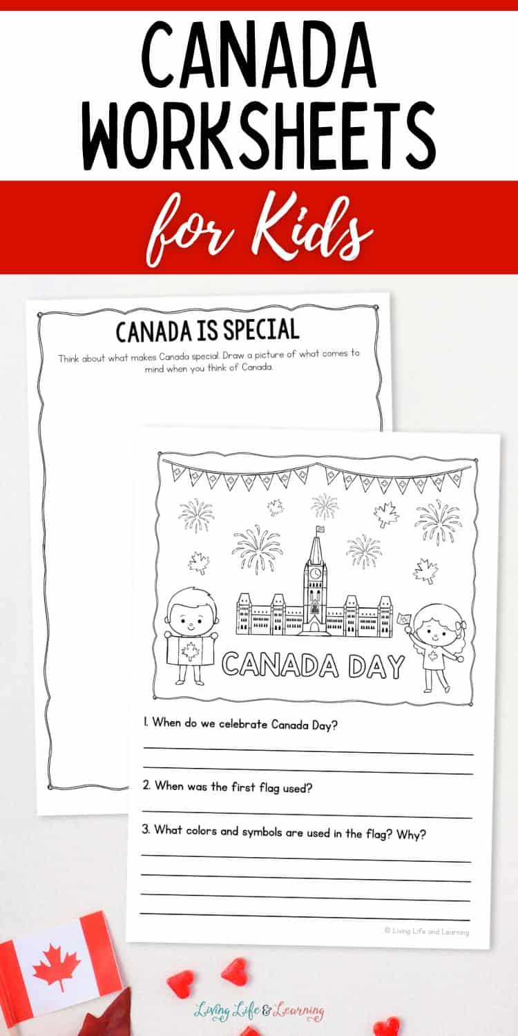 Canada Worksheets for Kids: Explore Geography and History