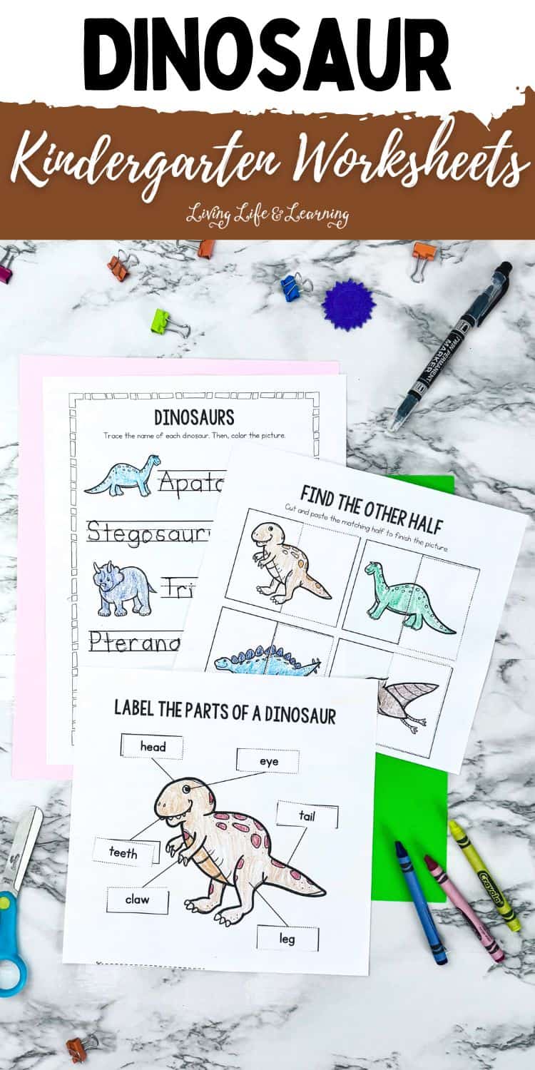 Dinosaur Kindergarten Worksheets: Fun Learning Activities