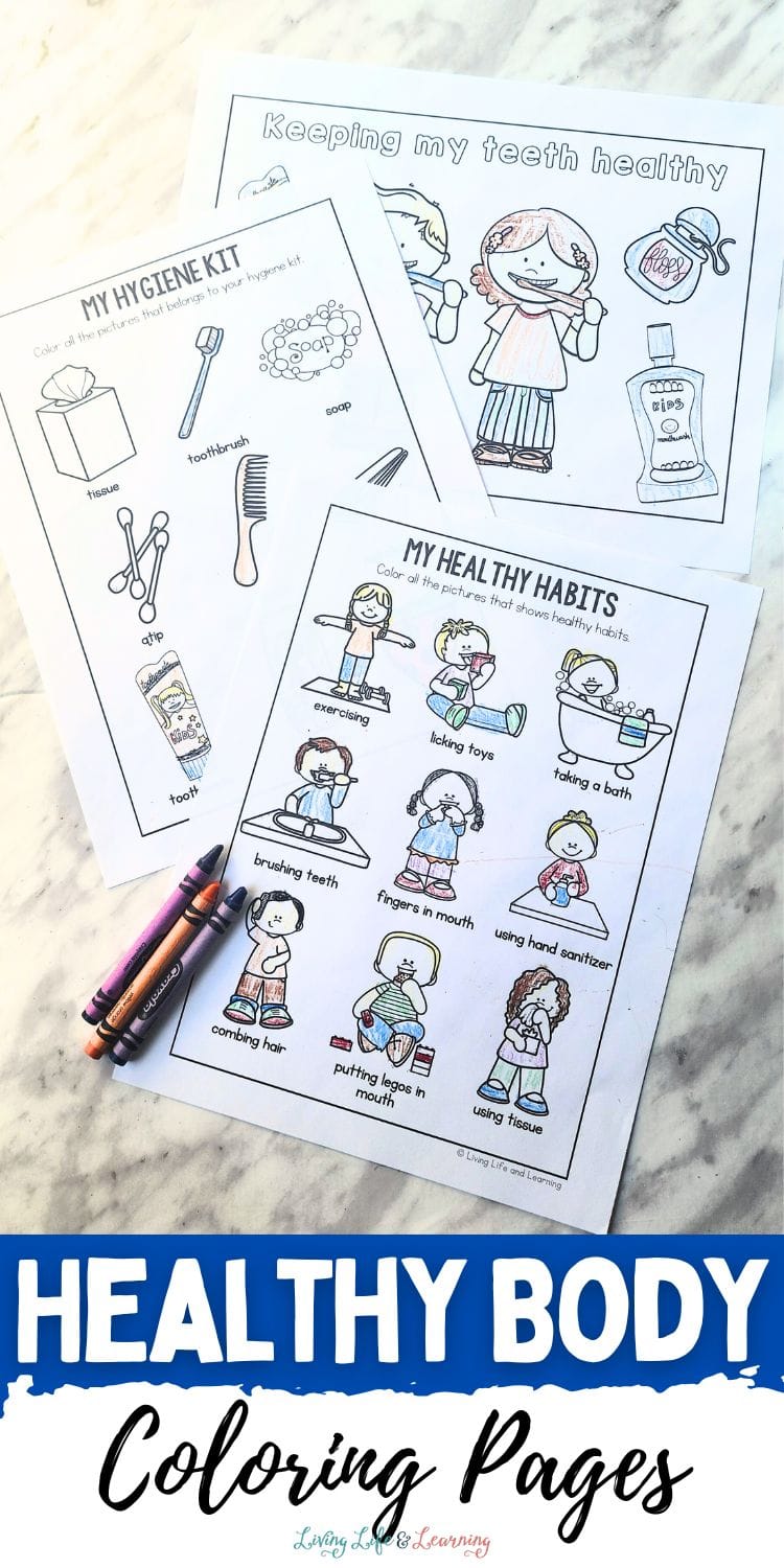 Healthy Body Coloring Pages: Engage Young Learners