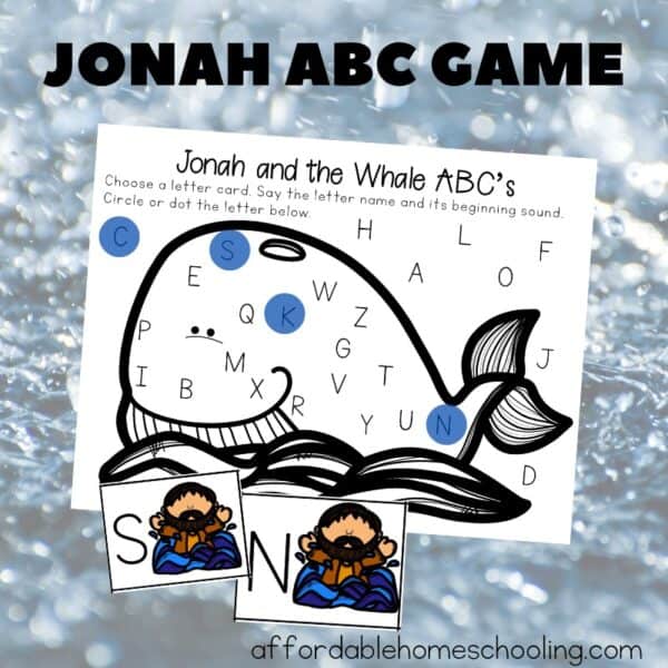 Jonah and the Whale Activities for Preschoolers: Bible Learning