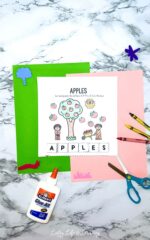 Apple Cutting Worksheets to Enhance Fine Motor Skills