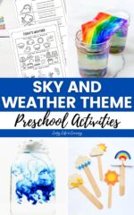 Sky And Weather Theme Preschool Activities You Must Try