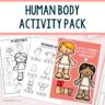 Preschool Human Body Printables: Free Anatomy Worksheets
