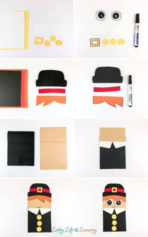 Pilgrim Boy Craft for Kids: Creative Thanksgiving Activity