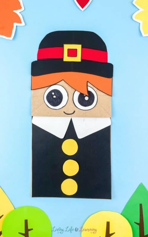 Pilgrim Boy Craft for Kids: Creative Thanksgiving Activity