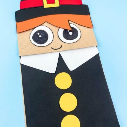 Pilgrim Boy Craft for Kids: Creative Thanksgiving Activity