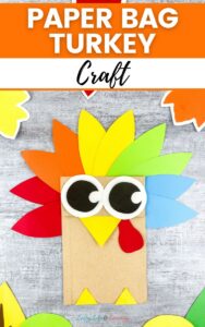 Paper Bag Turkey Craft: Creative Kids Activity