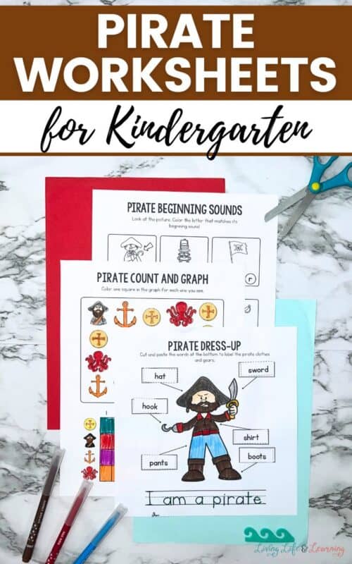 Pirate Worksheets for Kindergarten: Engage Young Learners