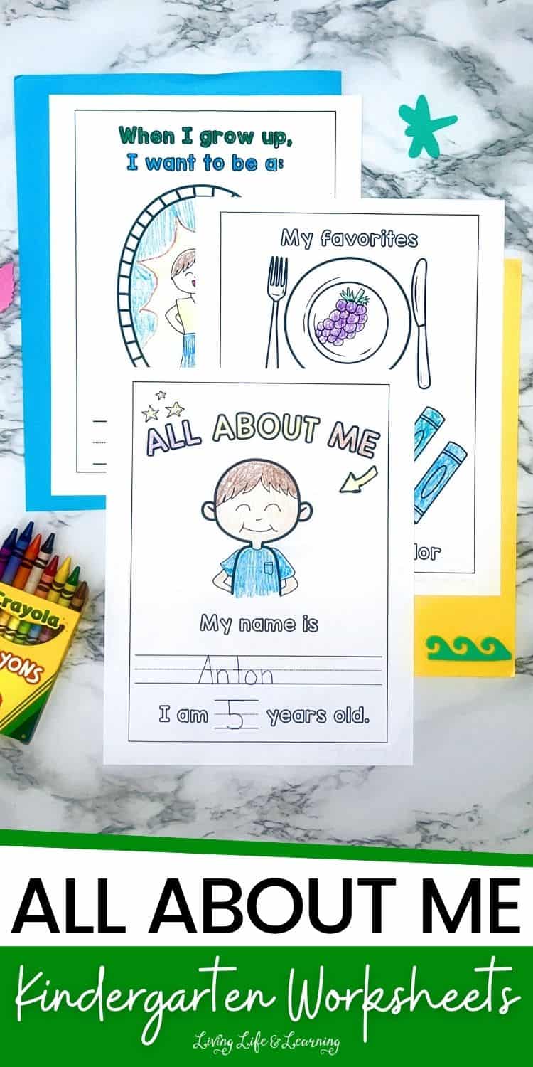All About Me Kindergarten Worksheets: Engaging Activities