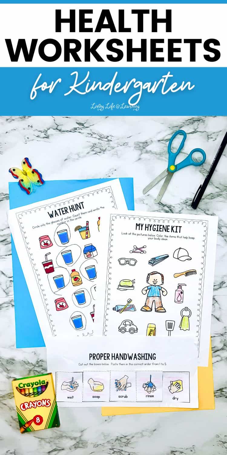 Health Worksheets for Kindergarten for Healthy Habits