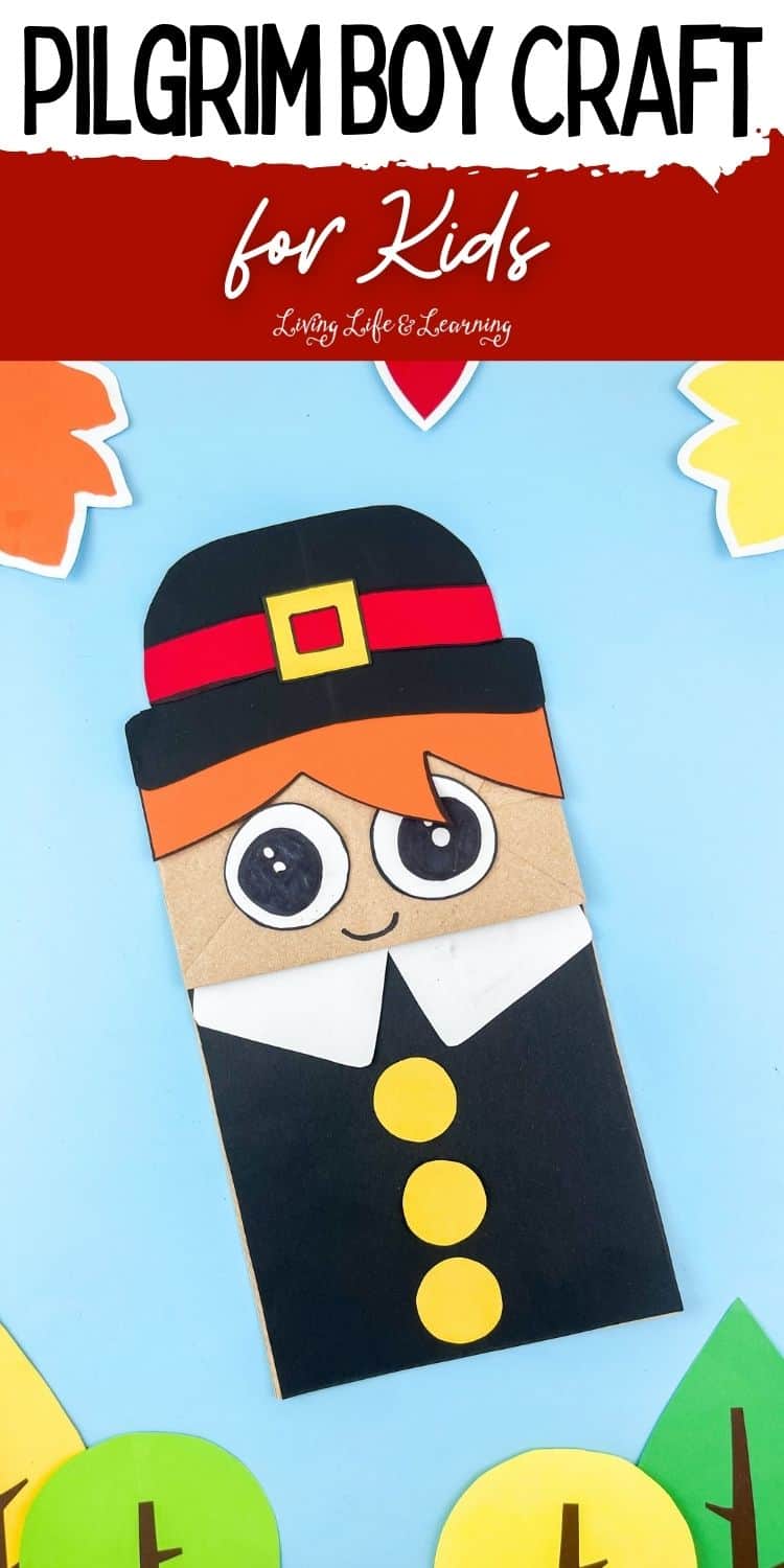 Pilgrim Boy Craft for Kids: Creative Thanksgiving Activity