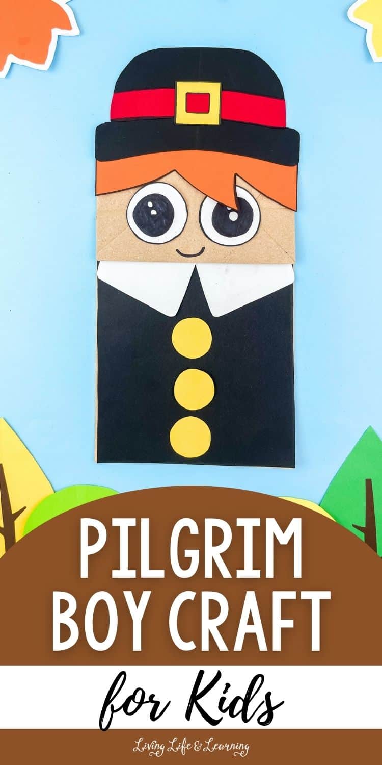 Pilgrim Boy Craft for Kids: Creative Thanksgiving Activity