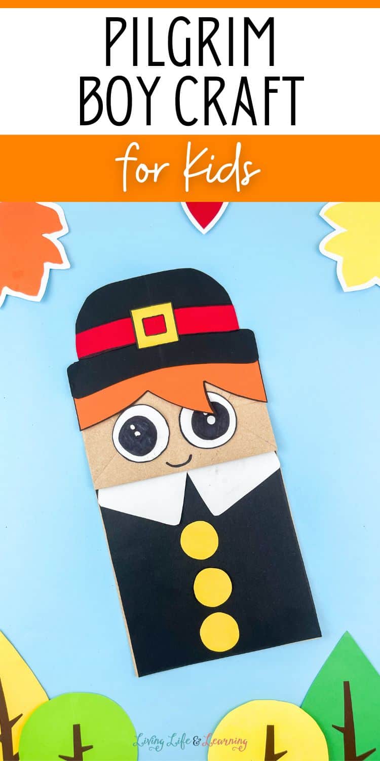 Pilgrim Boy Craft for Kids: Creative Thanksgiving Activity